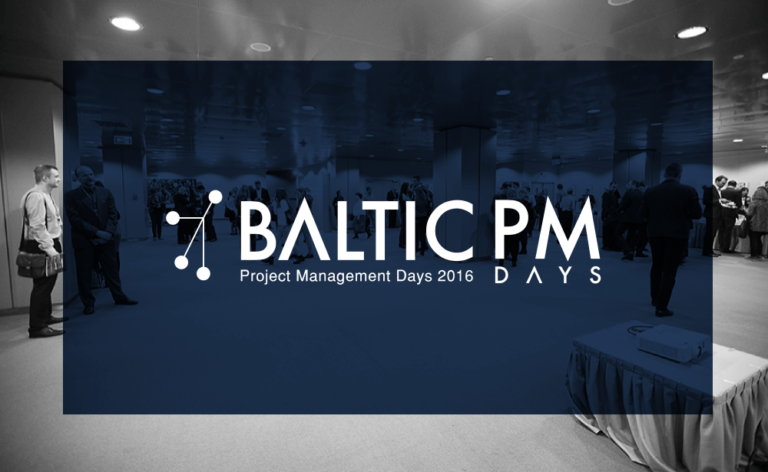 Baltic Project Management Days 2016 - Visual Expert.